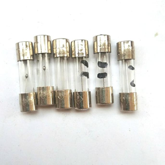 Jual FUSE 3.15A 250V 3.15A 125V SLOW BLOW kaca 20x5 mm mttban99 Segera ...