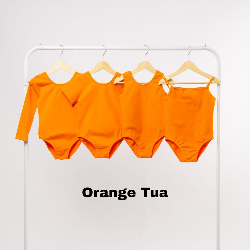 Jual Baju ballet / leotard ballet anak & dewasa warna Orange Tua | Shopee Indonesia