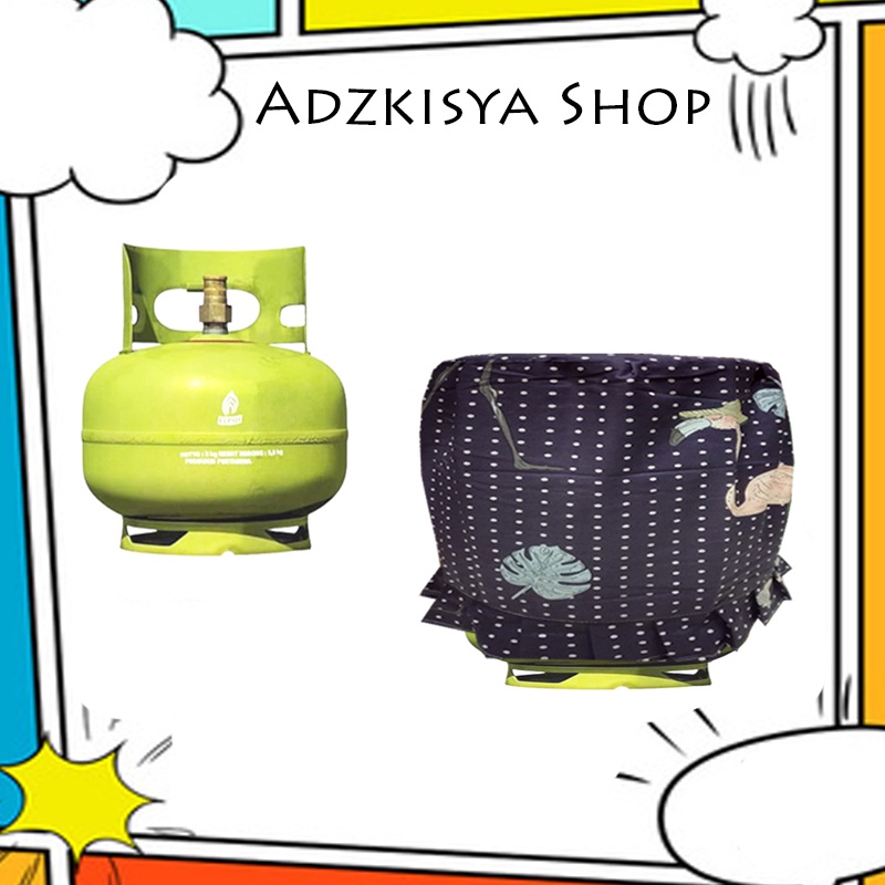 Jual sarung gas tutup tabung gas cover tabung gas elpiji 3 kg | Shopee ...