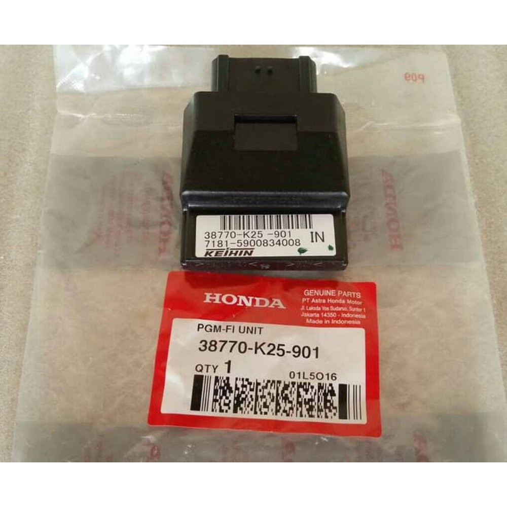 Jual ECU HONDA BEAT FI 2013-2014 38770-K25-901 ASLI AHM | Shopee Indonesia