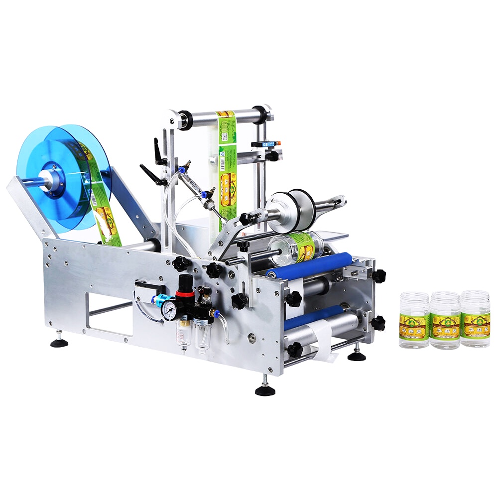 Jual Mesin Label botol otomatis / labeling otomatis / Automatic Round ...