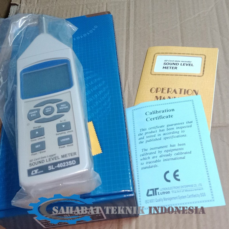 Jual Lutron SL-4023SD Sound Level Meter with optional SD Card Data ...