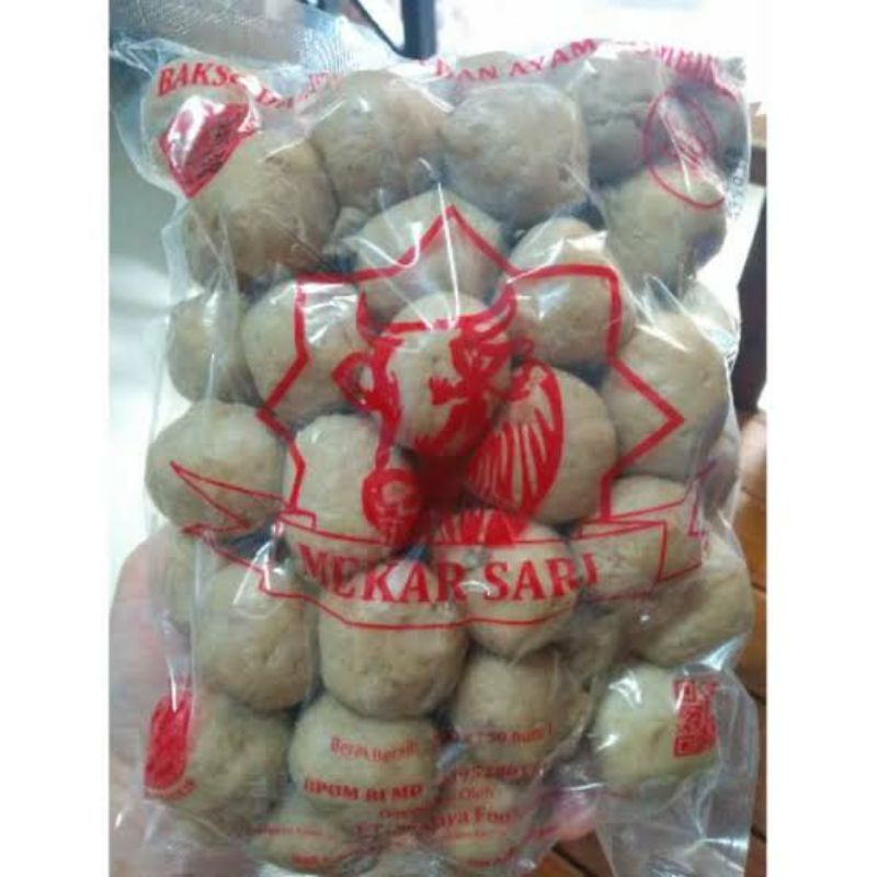 Jual Mekarsari Bakso Sapi / isi 50 butir / baso sapi / murah / enak ...