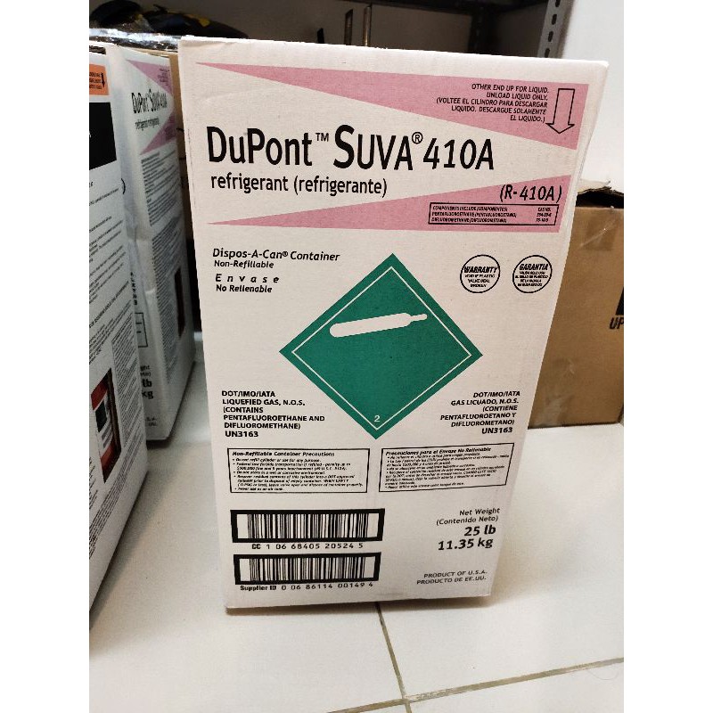 Jual FREON R410A DUPONT USA 11.35KG | Shopee Indonesia