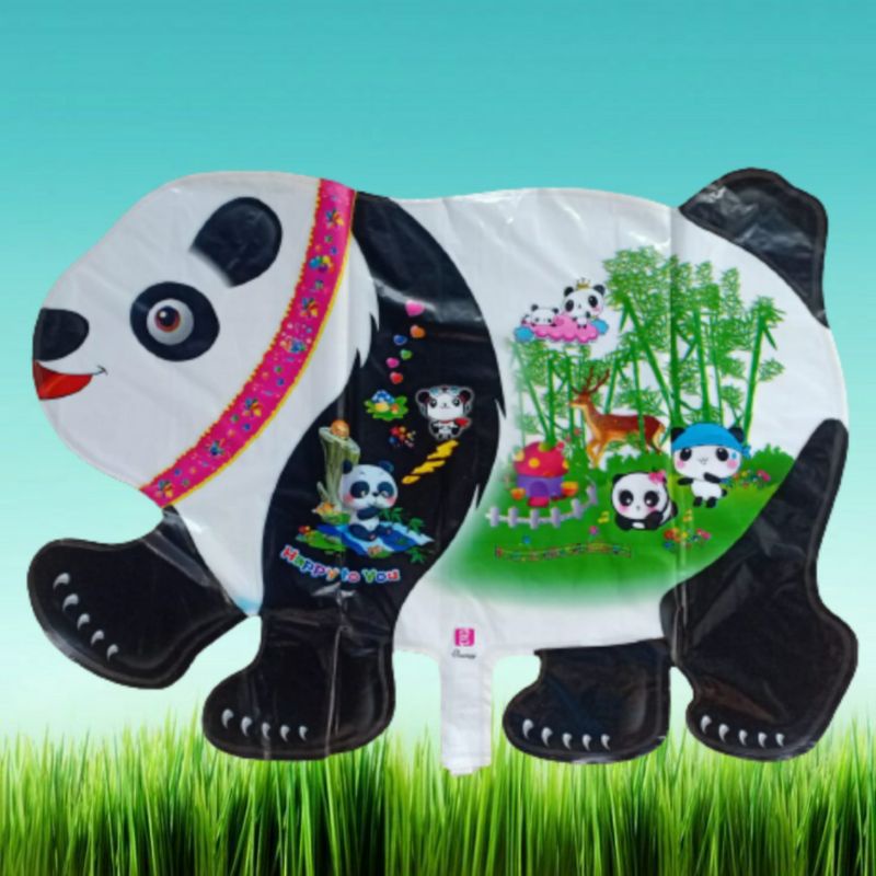 Jual 1pack Panda Besar (BALON GAS/FOIL/TERBANG/KARAKTER ) | Shopee ...