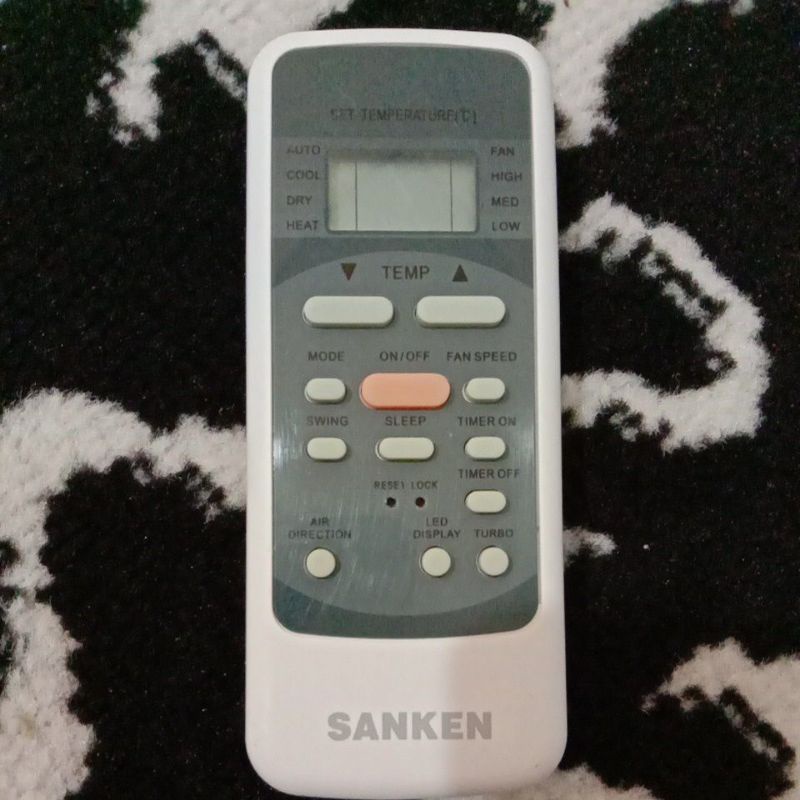 Jual remot AC Sanken crystal R51M/E original | Shopee Indonesia