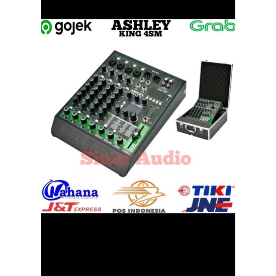 Jual Mixer ASHLEY KING-4SM / KING 4 SM KING4 SM Original 4 Channel 199 ...