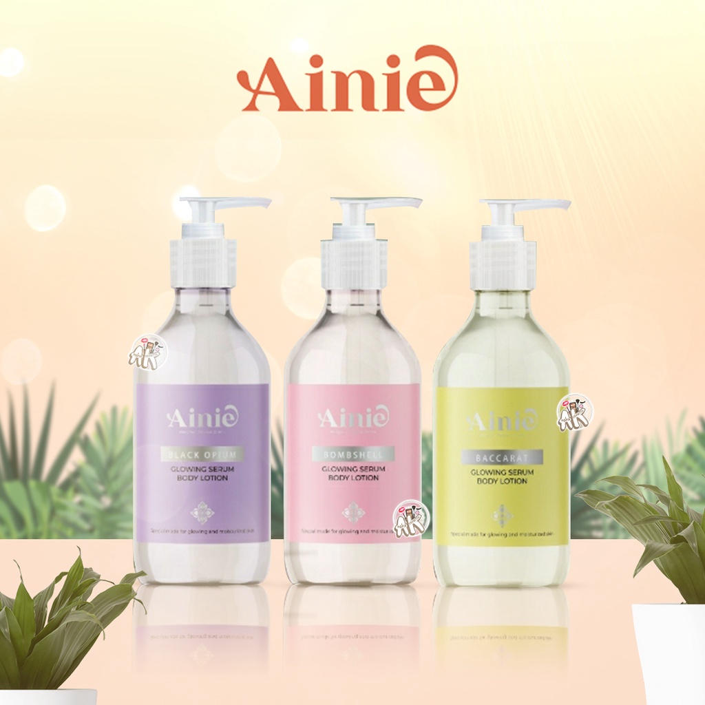 Jual AINIE GLOWING HAND BODY LOTION / BODY SERUM 300ML ( BACCARAT ...