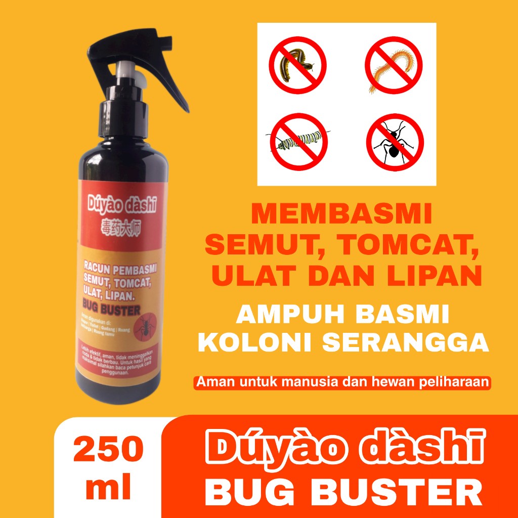Jual Pembasmi Serangga Semut Hama Tomcat Lipan Ulat Tanaman Bulu Tanah ...