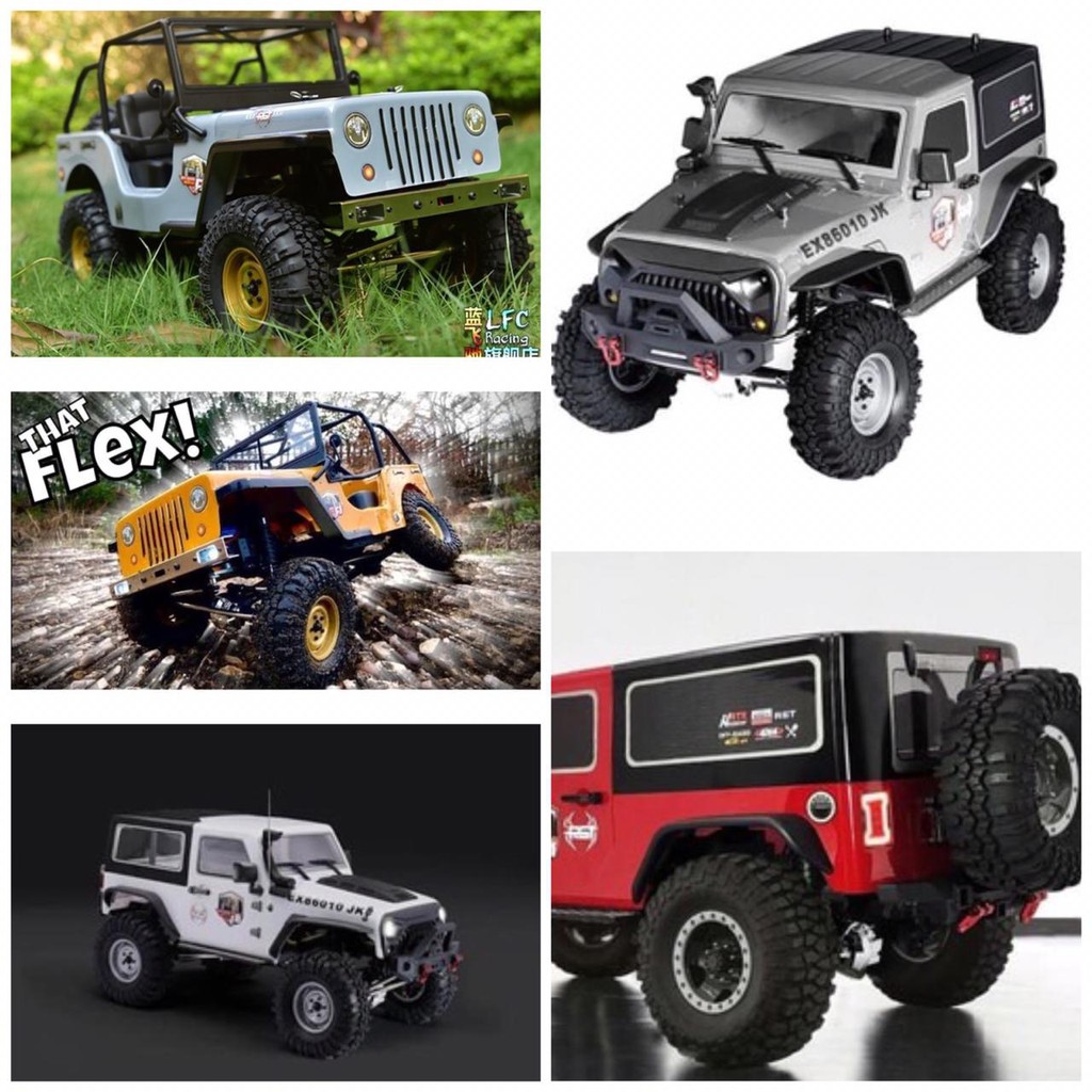 Jual HSP RGT EX-86010 EX86010 1/10 2.4G 4WD RC Rock Crawler Climbing ...