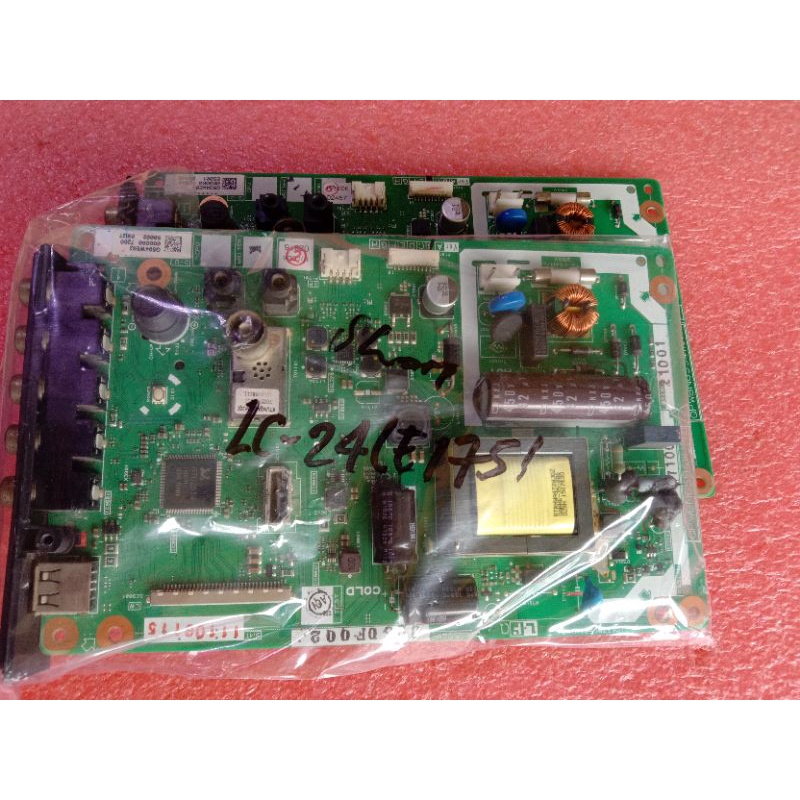 Jual Mb Mainboard Tv Led Sharp LC-24LE175I LC24LE175I LC 24LE175I ...