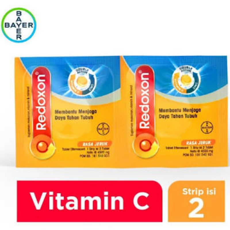Jual Redoxon Triple Action Sachet 2 tablet | Shopee Indonesia