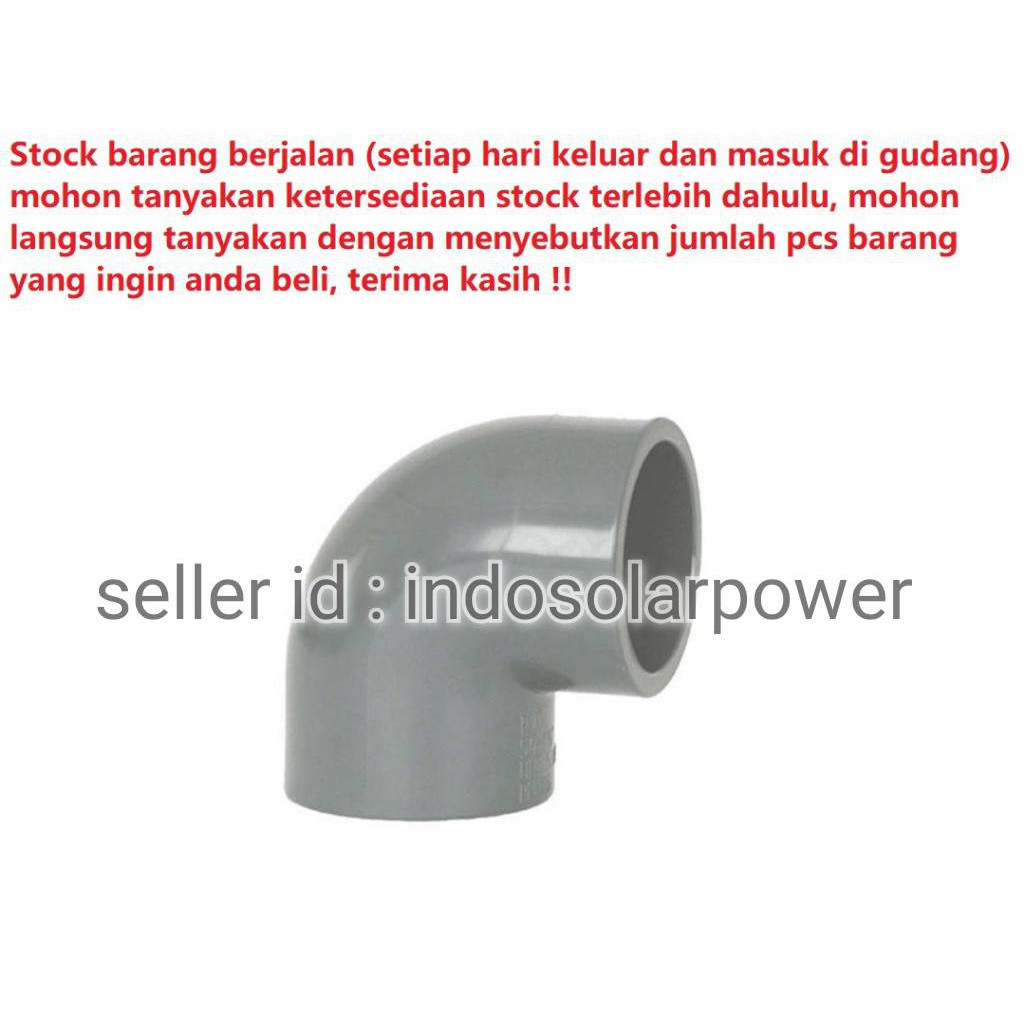 Jual Elbow PVC 90 derajat 90° RUCIKA 8" 8 inch Knee Keni siku L ada D atau AW tebal sambungan ...