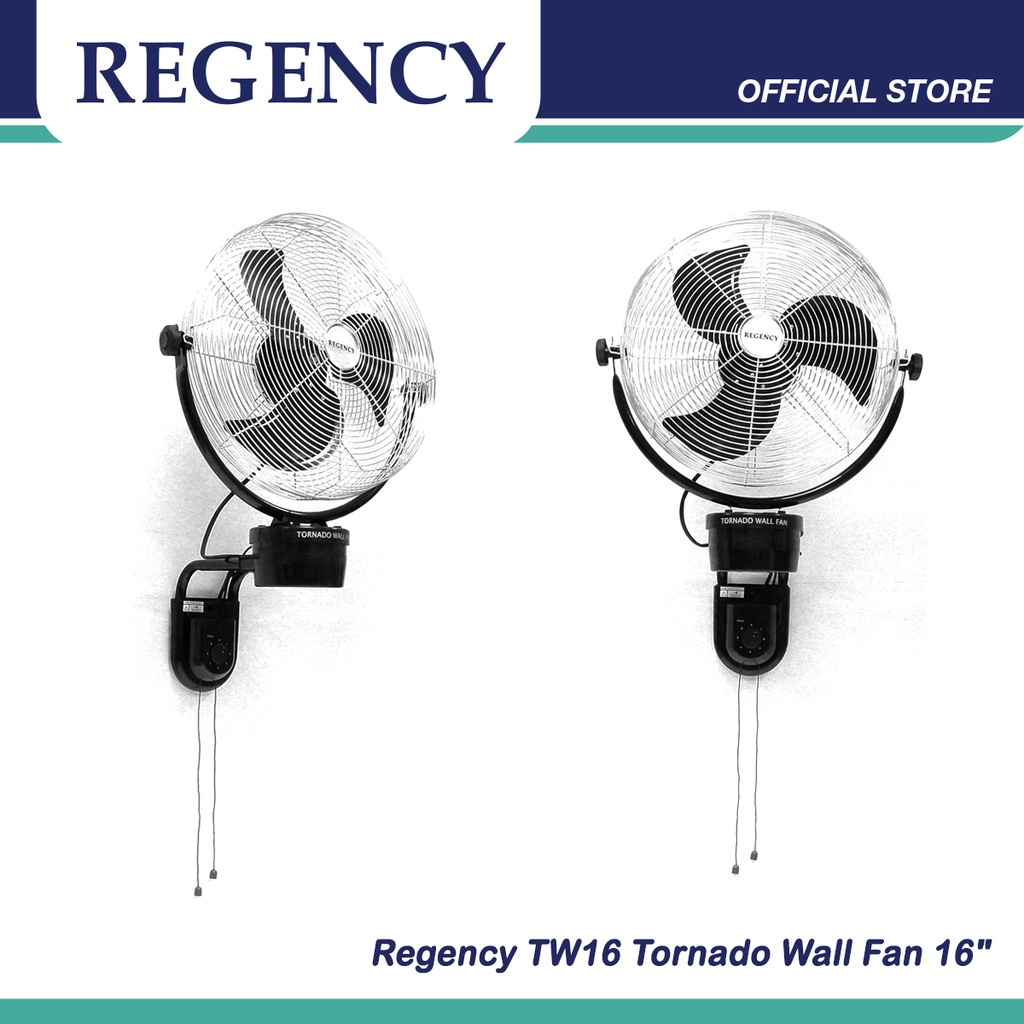 Jual REGENCY Kipas Angin Tornado Wall Fan 16 Inch TW16 | Shopee Indonesia