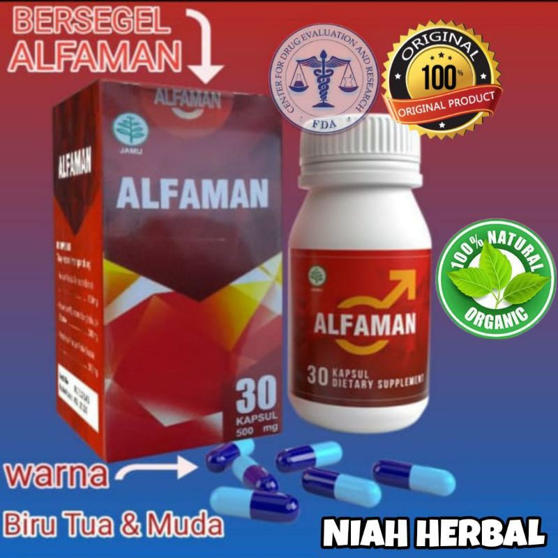 Jual ALFAMAN Original | Ciri Alfaman Asli Untuk Pria | Shopee Indonesia