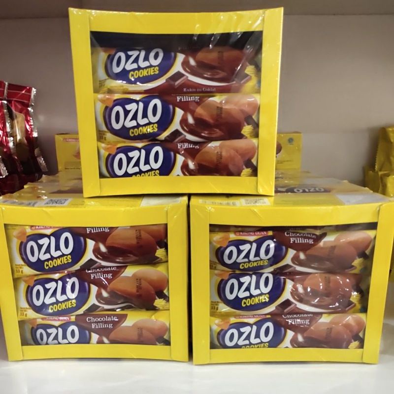 Jual OZLO / COOKIES / CHOCOLATE FILLING / 1 pack isi 10 pcs | Shopee ...