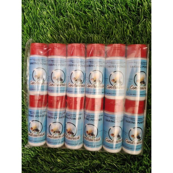 Jual Baking powder cendrawasih 15gr x 12 botol | Shopee Indonesia