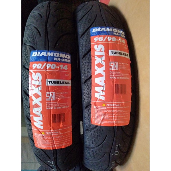 Jual Ban Motor Maxxis Diamond 90/90 R14 | Shopee Indonesia