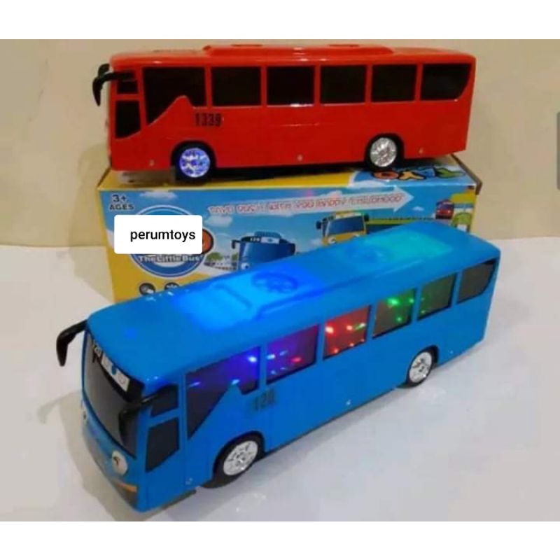 Jual Mainan Bus Tayo Bump And Go Baterai Mobil Truck / Aquarium Jalan Lampu Musik | Shopee Indonesia