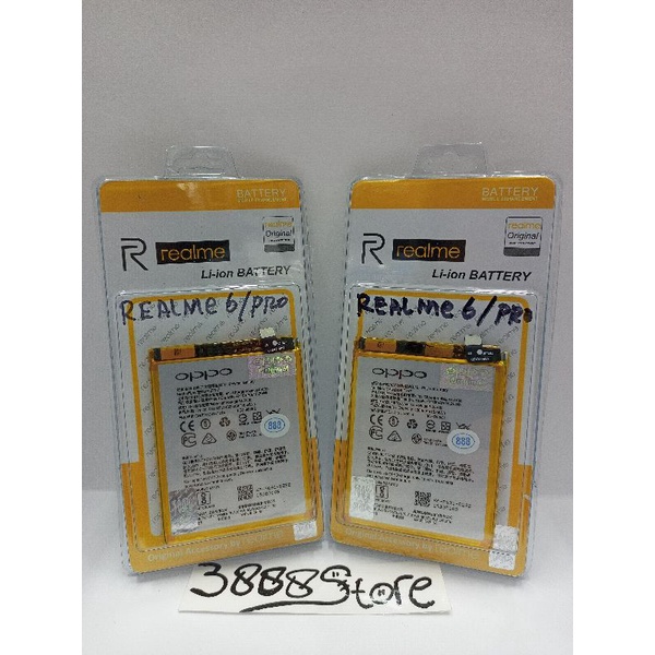 Jual Baterai Realme 6 / 6i / 6PRO Battery BLP 757 BATRAI ORIGINAL BATRE ...