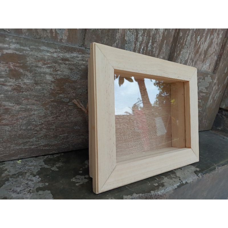 Jual BINGKAI KAYU 3D/FRAME KAYU 3D | Shopee Indonesia