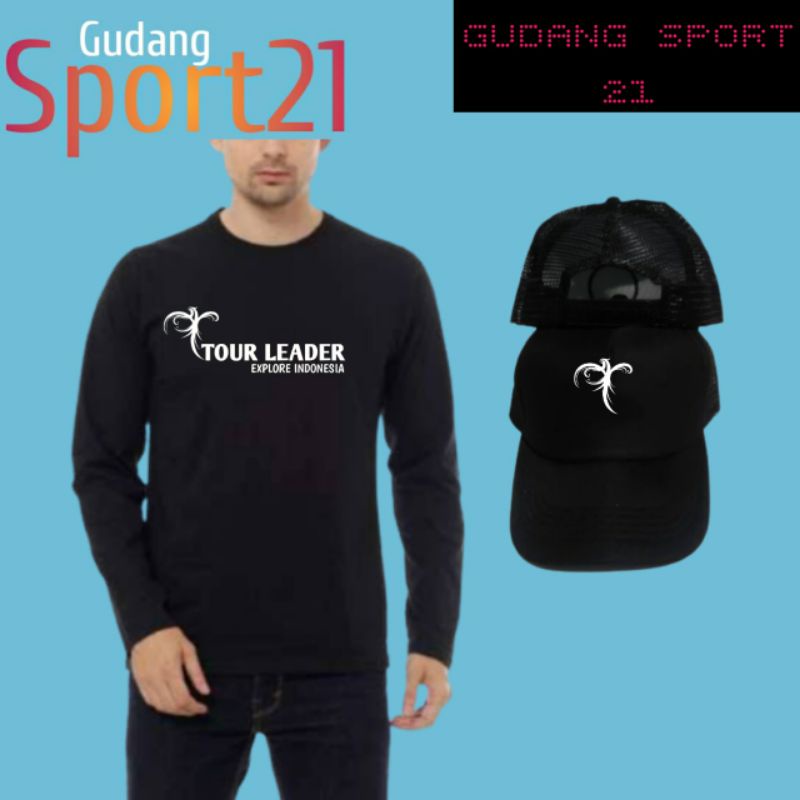 Jual kaos baju tour leader explorer INDONESIA plus topi kaos tour ...