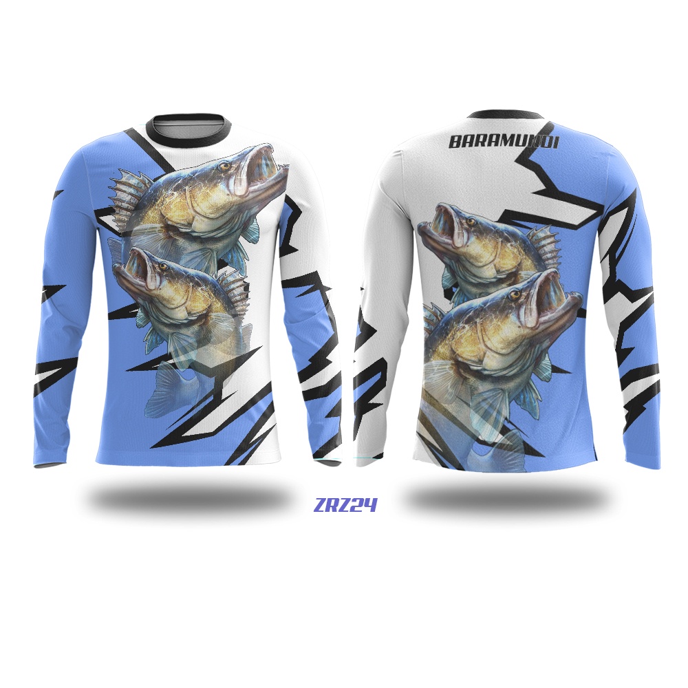 Jual Kaos Jersey Mancing Angler Pasher Baramundi GRATIS DESAIN ZRZ24 ...