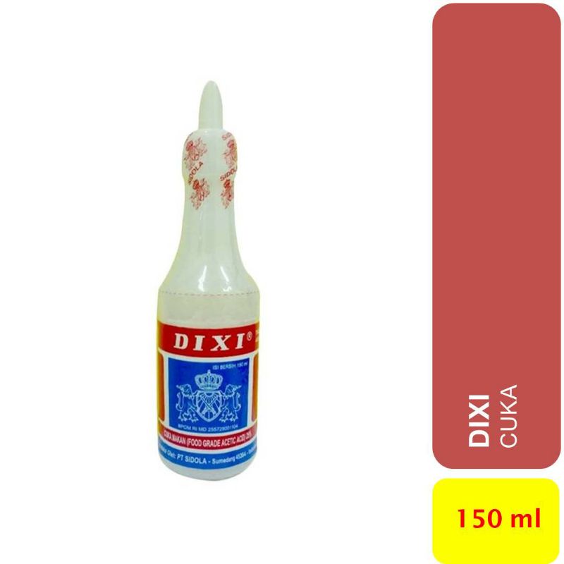 Jual Cuka kemasan 150 ml merk DIXI | Shopee Indonesia