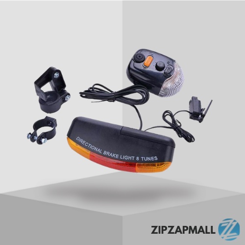 Jual Lampu Sepeda Rem Sein Kiri Kanan 7 LED Klakson / Bike Lamp Sen ...