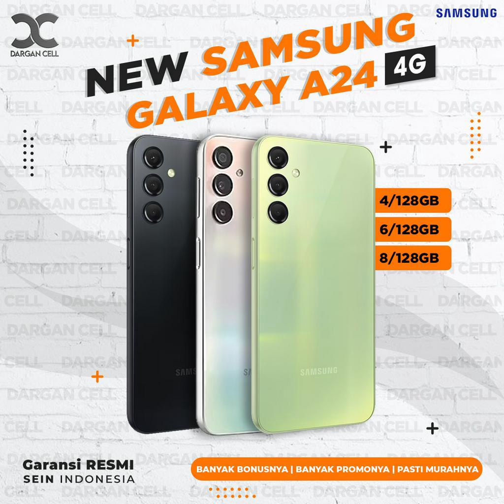 Jual SAMSUNG GALAXY A24 4G 8/128GB GARANSI RESMI | Shopee Indonesia