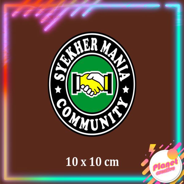 Jual Stiker Sholawat Syekhermania Community (Cutting Sticker) | Shopee ...