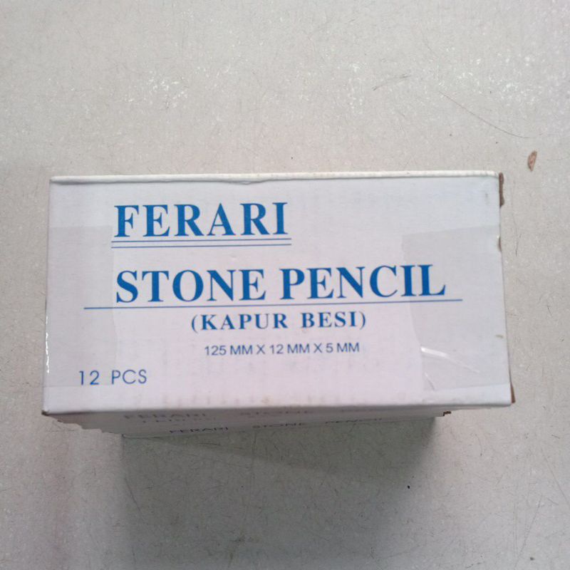 Jual kapur besi Ferari (stone pencil) | Shopee Indonesia