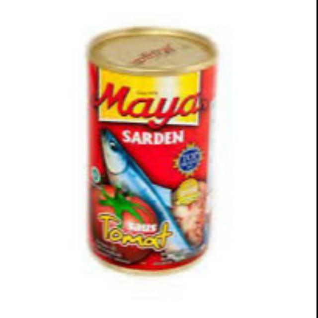 Jual Maya Sarden Kecil 155gr / Maya Sardines 155gr - 1 Dus isi 100 ...