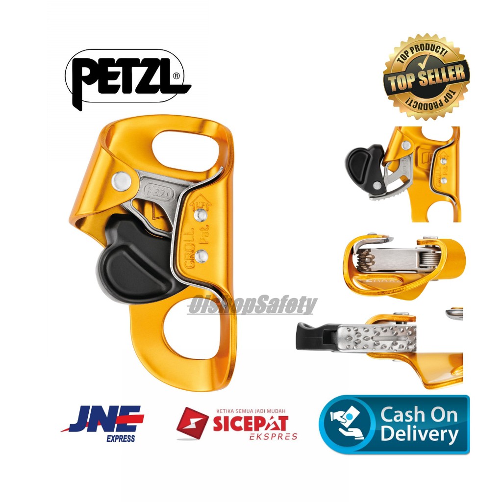 Jual PETZL CROLL S CHEST ROPE CLAMP - TALI 8-11 MM | Shopee Indonesia