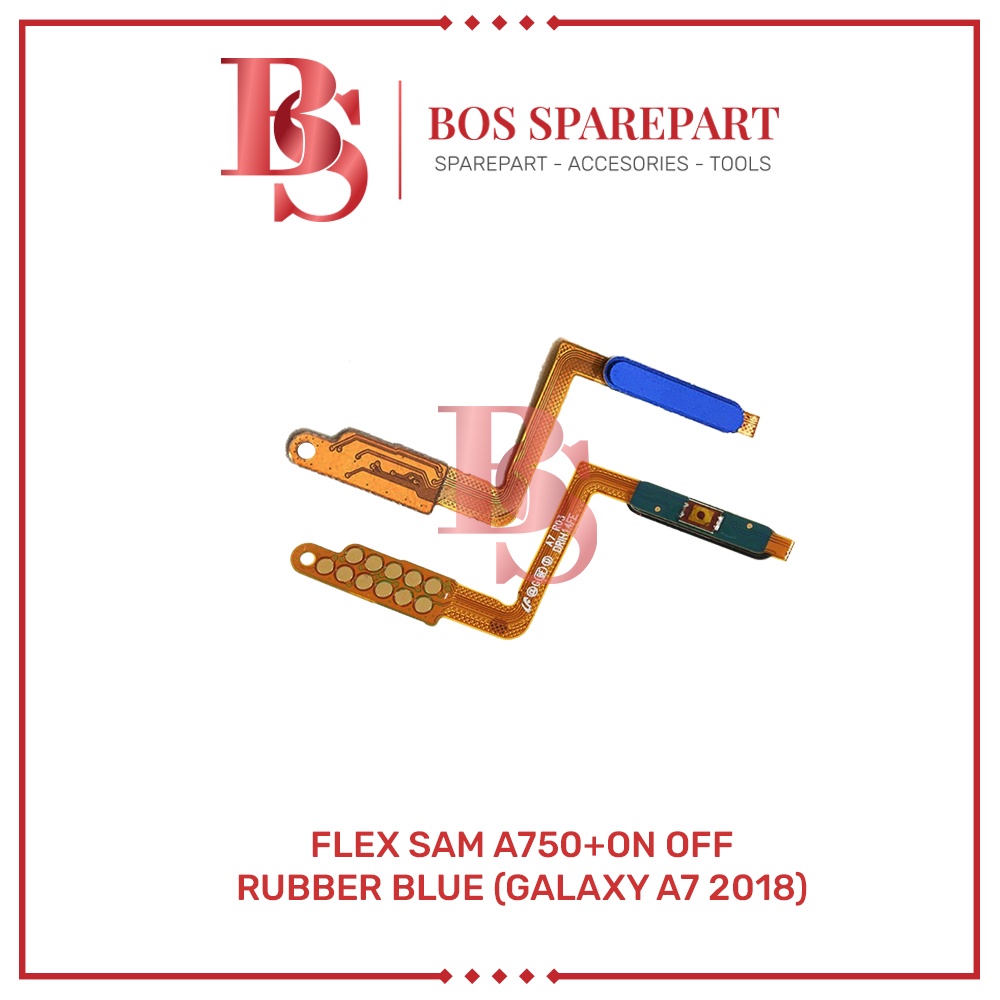 Jual FLEXIBEL SAM A750 + ON OFF + FINGER PRINT (GALAXY A7 2018 ...