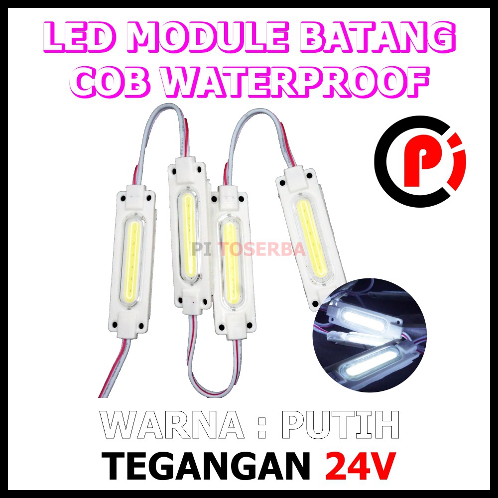 Jual LED Module Modul Batang COB 24 Volt 24V Waterproof Warna Cocok ...