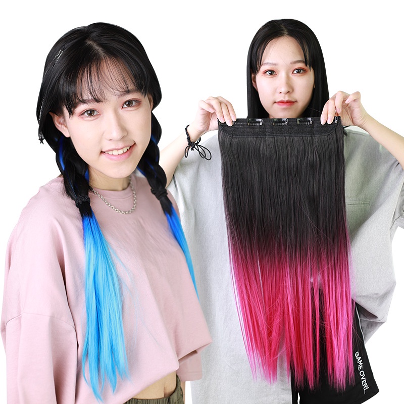 Jual HAIR CLIP RAMBUT PALSU WANITA HAIRCLIP RAMBUT SAMBUNG BIG LAYER ...