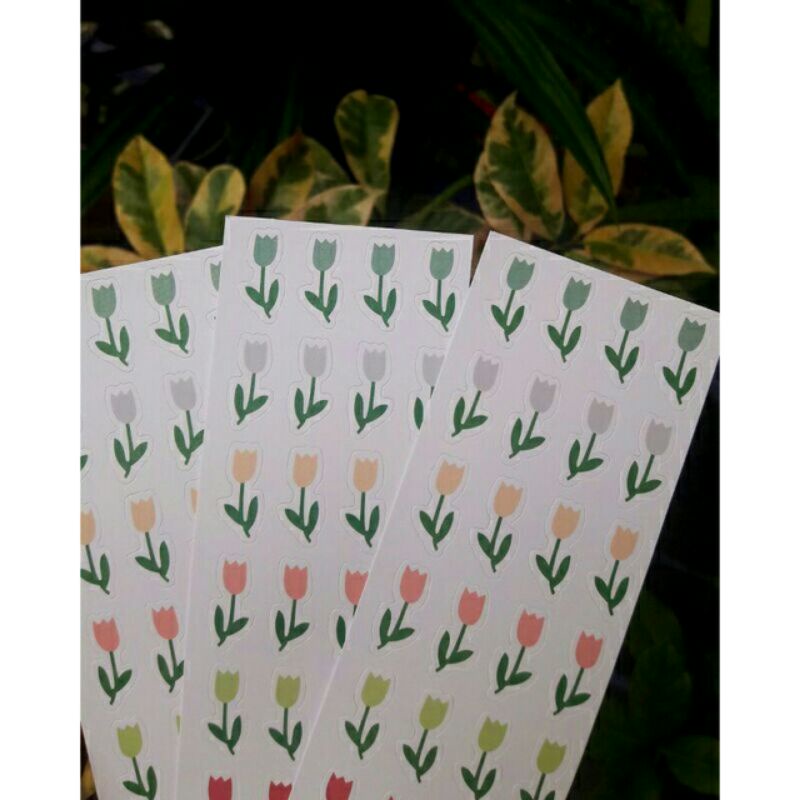 Jual STIKER BUNGA | STIKER AESTHETIC | CUTTING | Shopee Indonesia