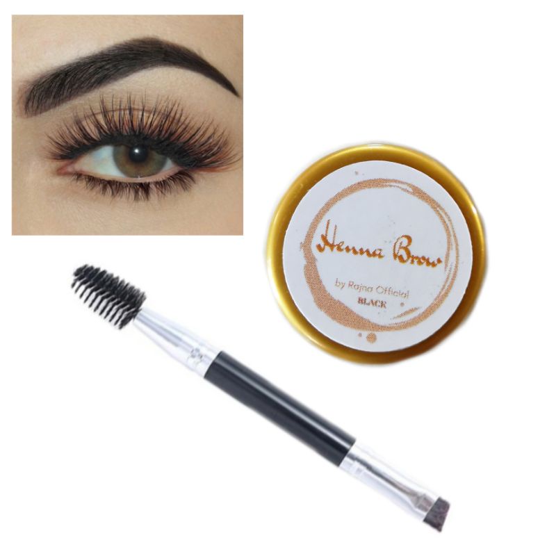 Jual ORIGINAL Henna Alis tahan lama by Rajna / Henna Brow | Shopee ...