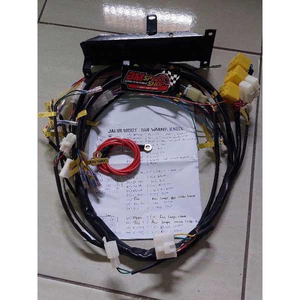 Jual (BISA COD)Kabel body Cb,GL100,GL max,megapro,tiger ringkes tatanan ...