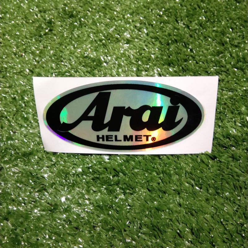 Jual stiker hologram sticker helm Helmets Arai | Shopee Indonesia