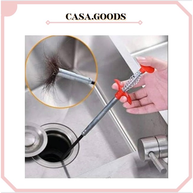 Jual KAWAT PEMBERSIH SALURAN PIPA PENCAPIT KOTORAN SALURAN WASTAFEL | Shopee Indonesia