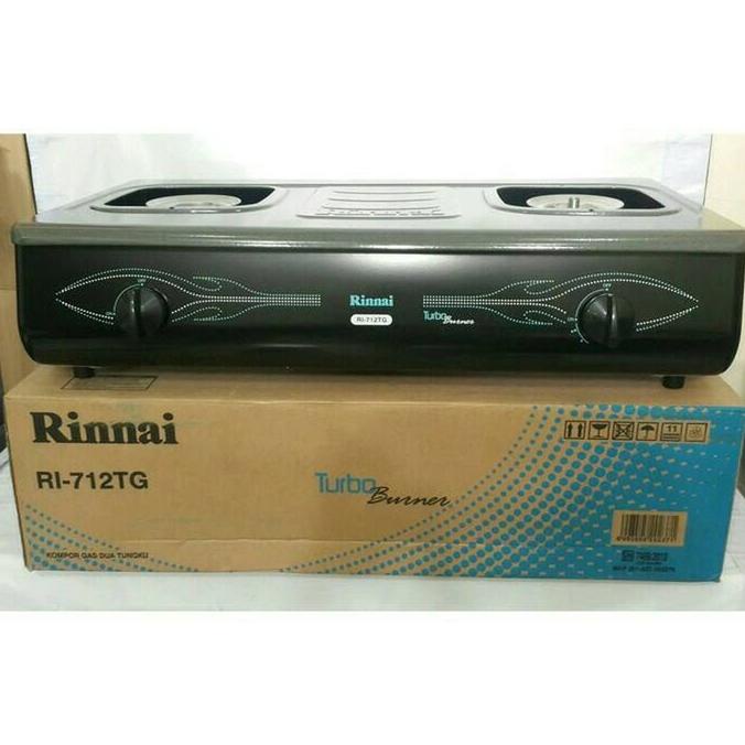 Jual Kompor Rinnai 2 Tungku Ri 712Tg Api Turbo | Shopee Indonesia