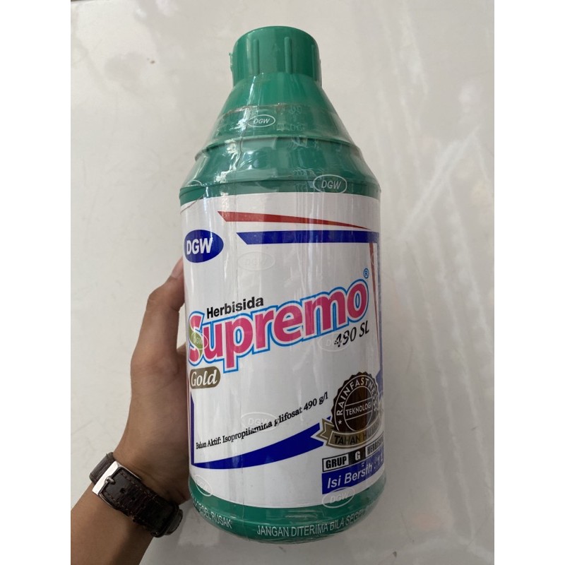 Jual SUPREMO GOLD 490 SL 1 Liter Herbisida Sistemik Sampai akar DGW ...