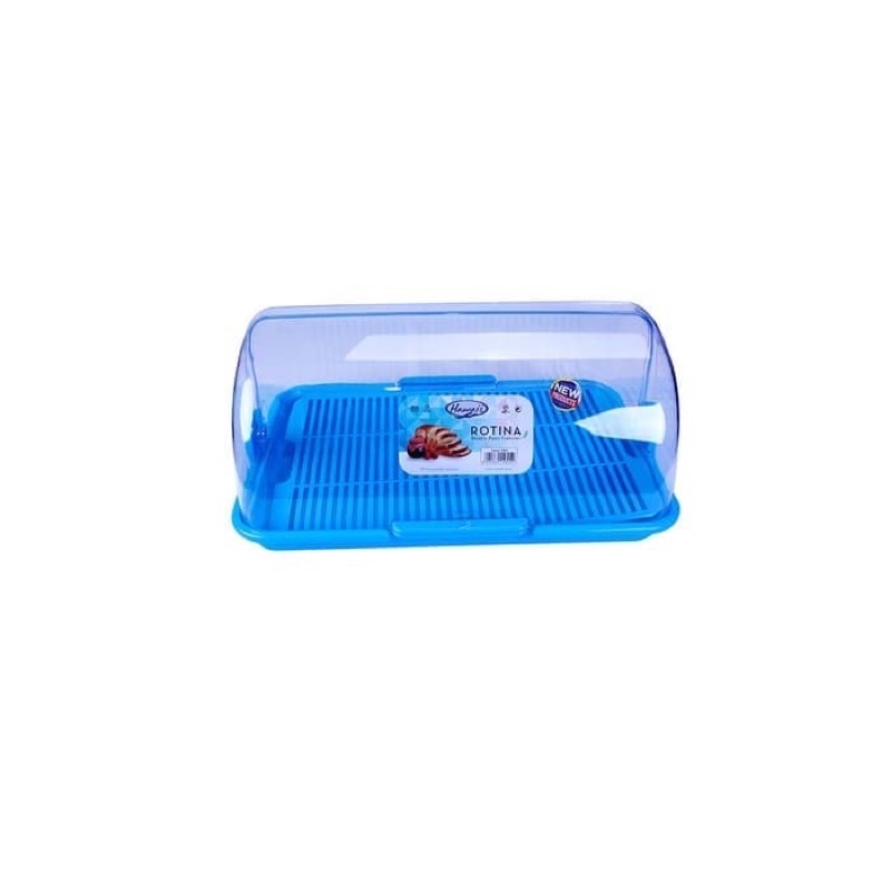 Jual Tempat Kue Rotina XL 5804 Jumbo Hawaii | Tempat Roti Tawar + Tutup ...