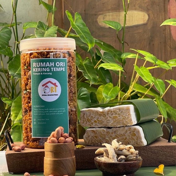 Jual KERING TEMPE / KACANG / 500 Gram | Shopee Indonesia