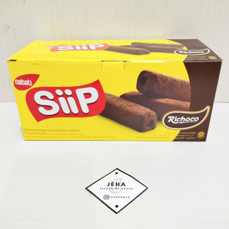 Jual [ SNACK ] Nabati Siip Richoco Rasa Coklat isi 20pcs | Shopee Indonesia
