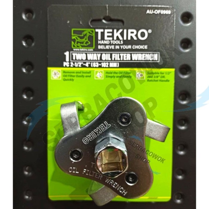 Jual Tekiro Kunci Filter Oli 2 Arah Two Way Oil Filter Wrench Termurah ...