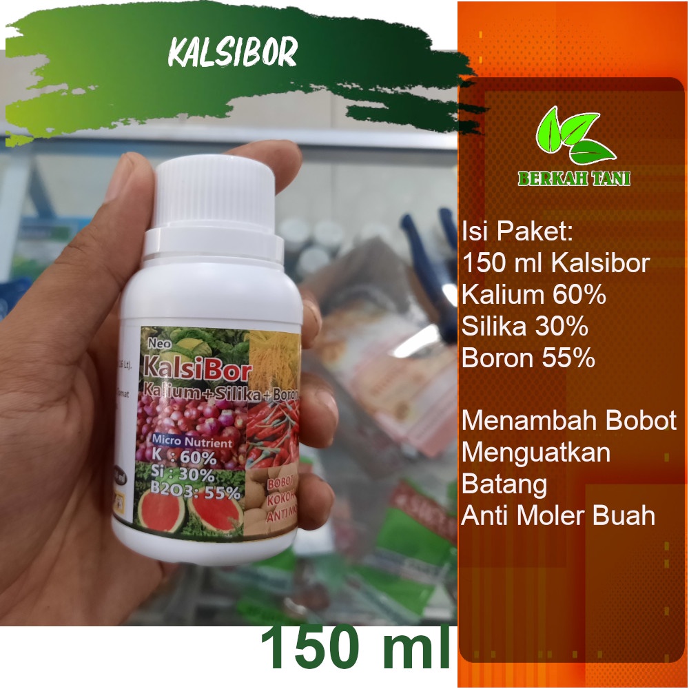 Jual Kalsibor 100 ml Kalium Silika Boron Pupuk Penambah Bobot Buah Anti ...