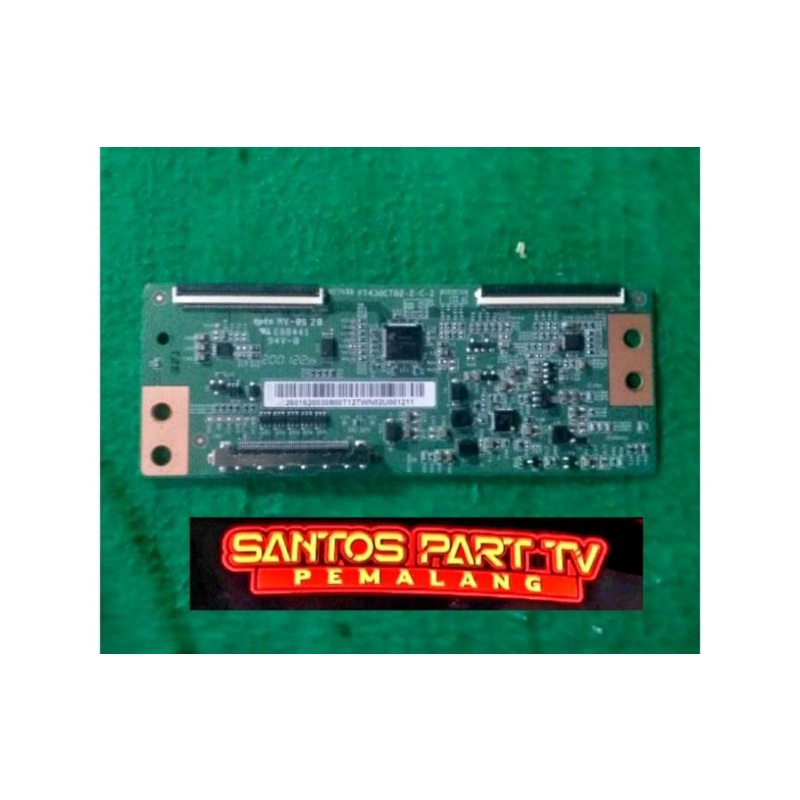 Jual TCON TV LED LG 43LM5500 PTA VERSI 2-C-2 / 43LM5500 | Shopee Indonesia